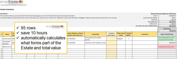 Simple Estate Planning Checklists & Tools | simplyEstate